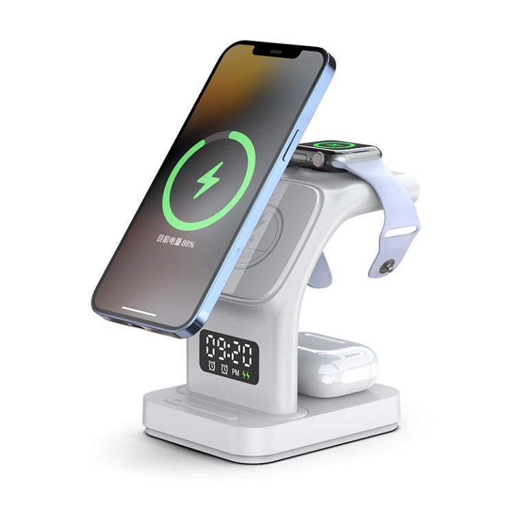 Hiska 5-in-1 Magnetic Wireless Charger HR-09 | HISKA