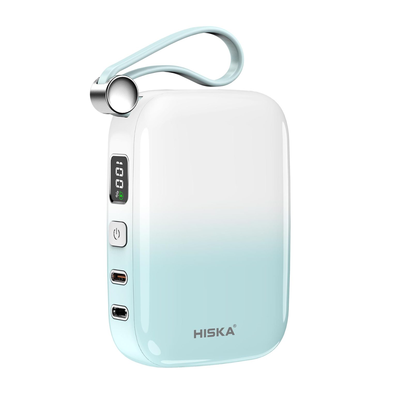 Hiska HP-125PD Retractable Cable Power Bank | HISKA