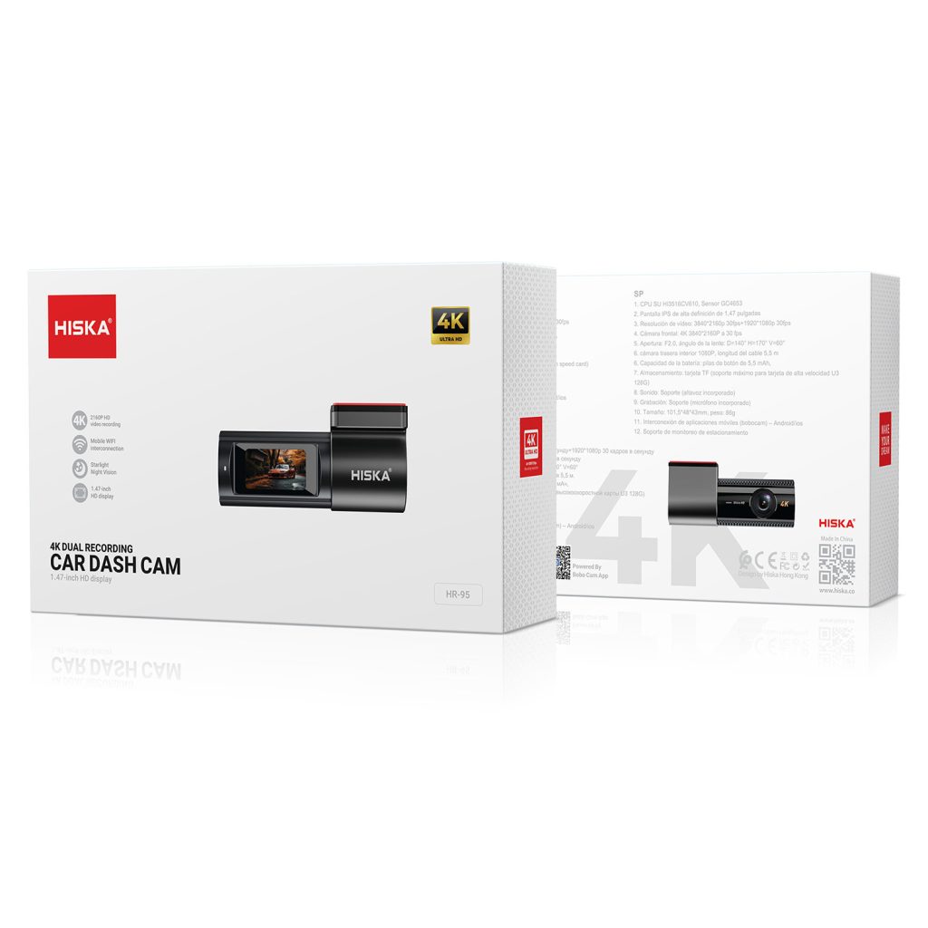 HISKA HR-95 Car Dash Cam | HISKA